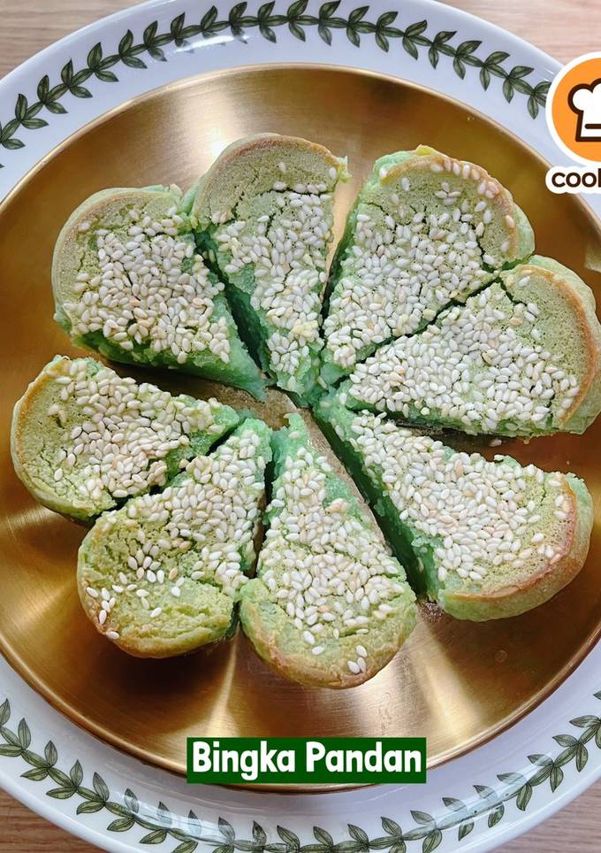 Resipi 👩‍🍳Bingka Pandan Raya oleh Mahadiah - Cookpad