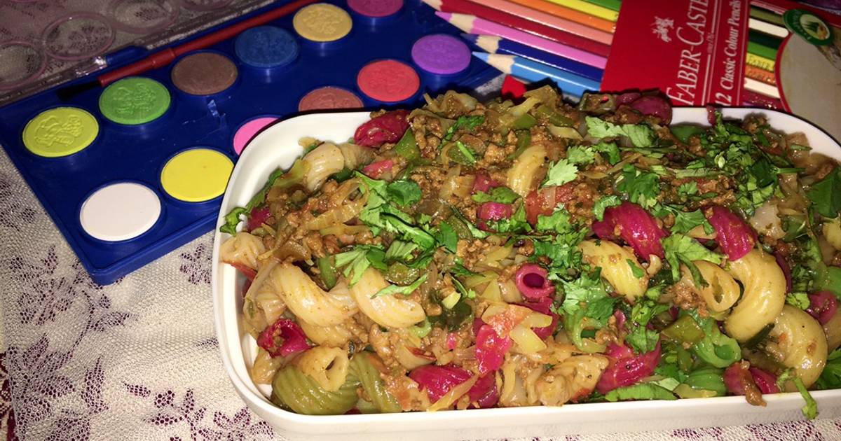 Vegetables macroni Recipe by Shazi Mudabbir - Cookpad