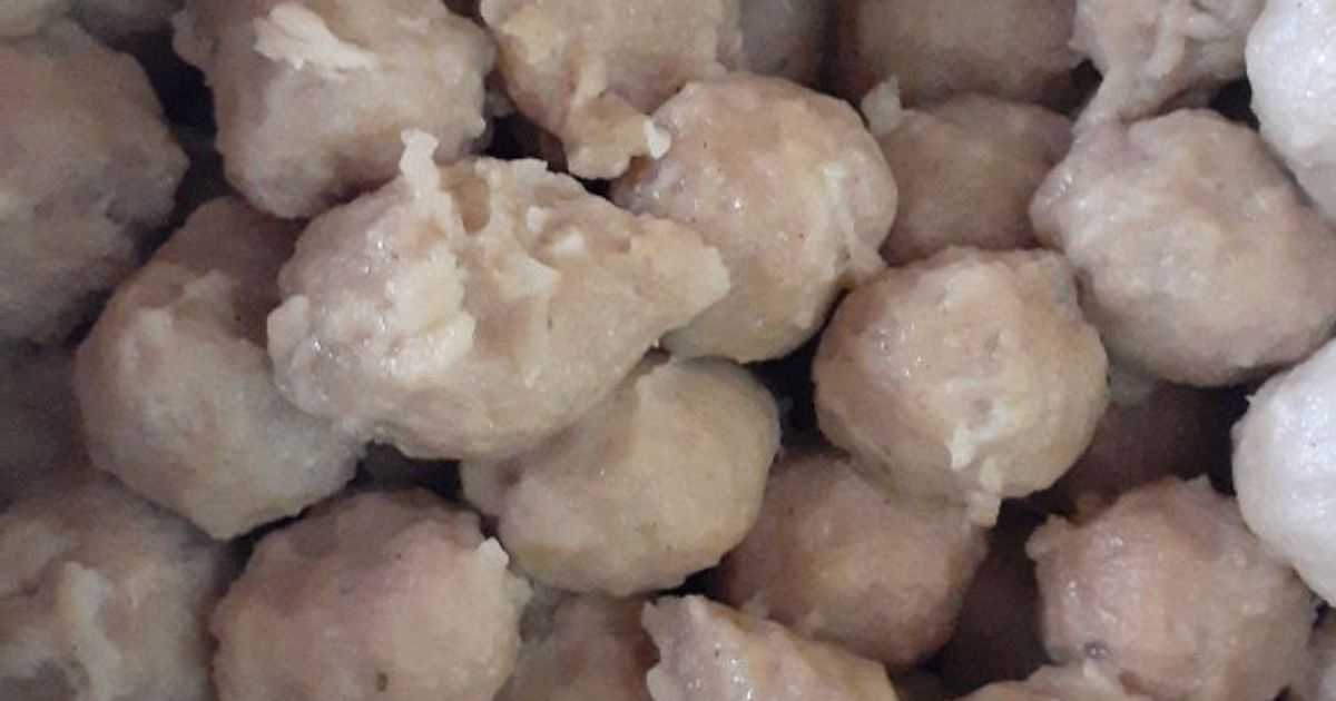 Resep pentol sapi kres rumahan enak dan mudah - Cookpad