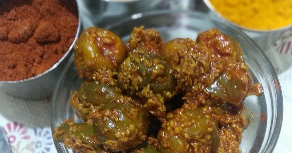 Heena Chandarana દ્વારા રેસીપી ગુંદા નું અથાણું (Gunda Athanu Recipe In ...