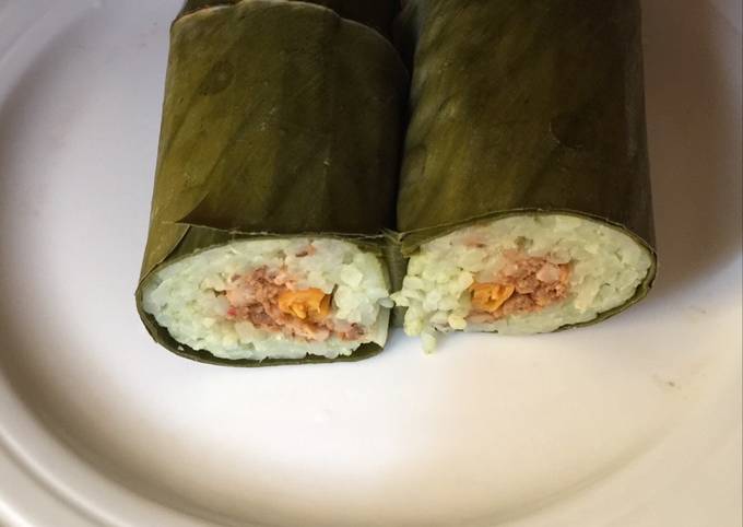 Resep AREM2 pandan isi oncom & tempe oleh Belanja Online - Cookpad