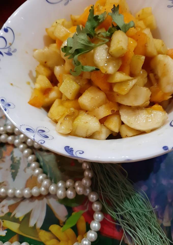 Mango fruit chaat Ramadan special aftari with Huma kitchen Recipe by ...