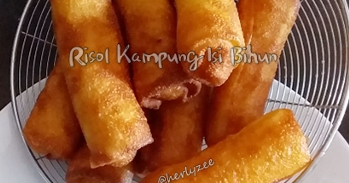 Resep Risol Kampung Isi Bihun oleh HerlyZee - Cookpad