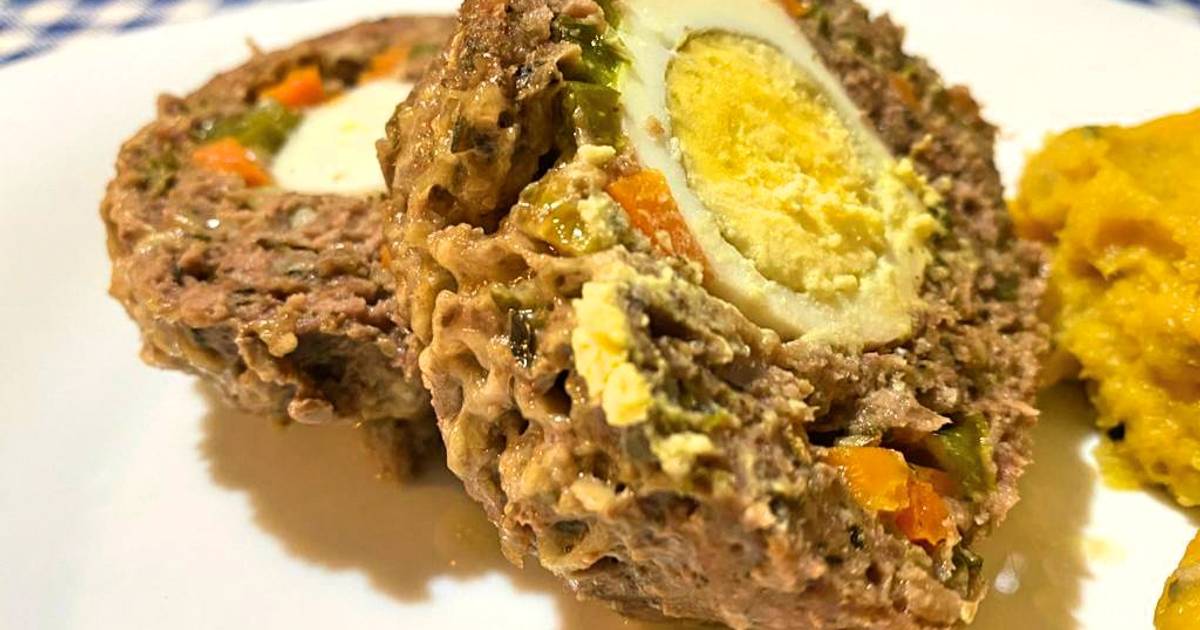 Arrollado de papas y carne picada - 10 recetas caseras- Cookpad