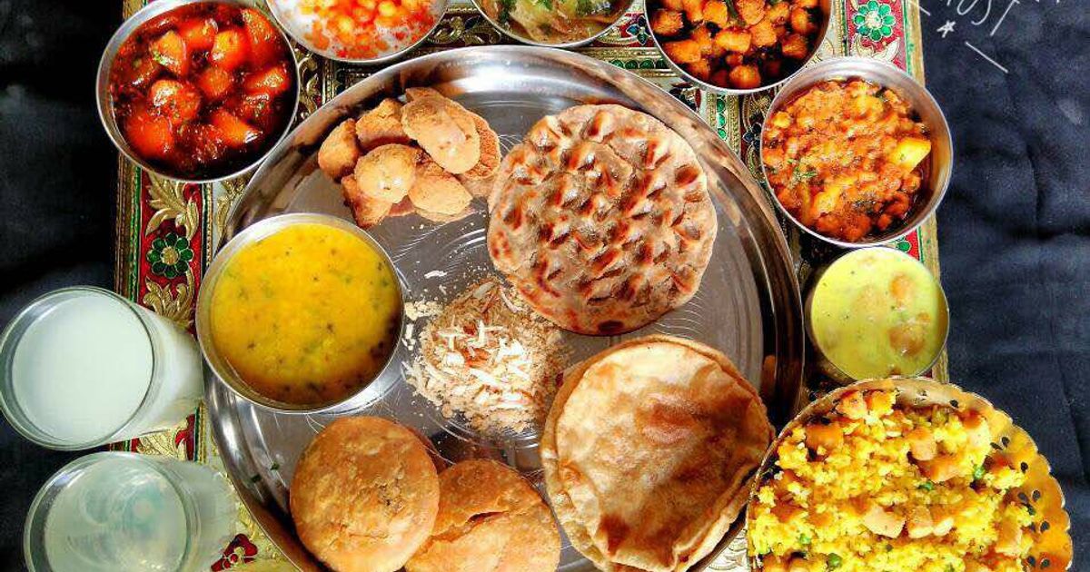 Rajasthani Thali Recipe by Pragati - Cookpad
