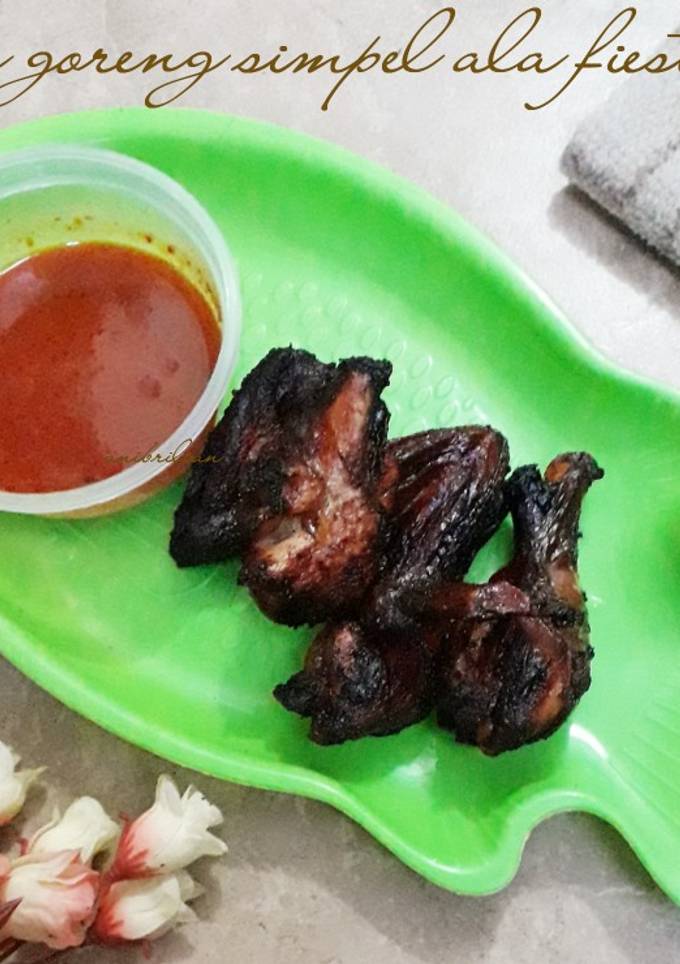 Resep Ayam goreng simpel ala fiesta oleh Ani Brilian - Cookpad