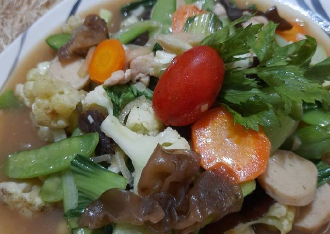 Resep Cap Cay Kuah oleh Andriyani - Cookpad