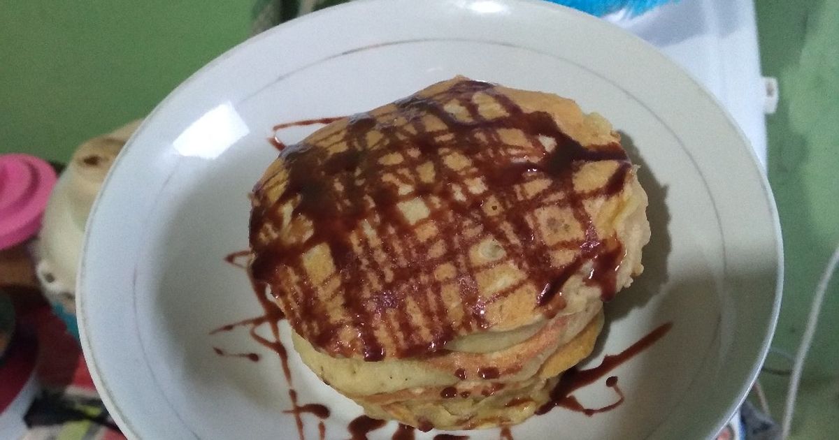 Resep cara membuat puncake pisang rumahan enak dan mudah - Cookpad