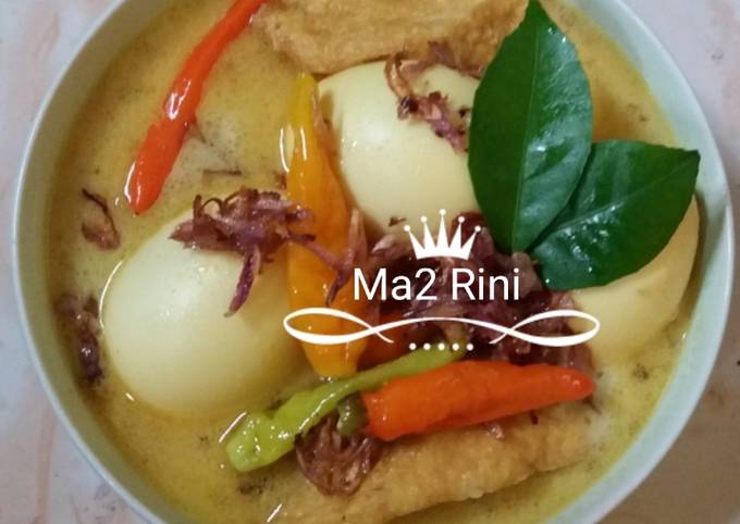 Resep Terik Telur & Tahu oleh Rini Artanti - Cookpad