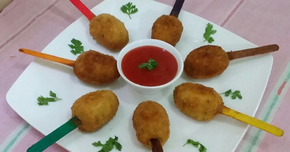 Chicken Pop Stick Recipe by Man o Salwa By Neelam Saleem - Cookpad