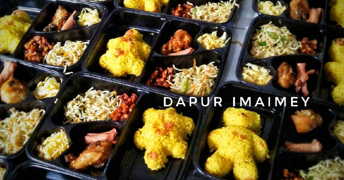 Resep Nasi kuning bento oleh imaimey_ - Cookpad