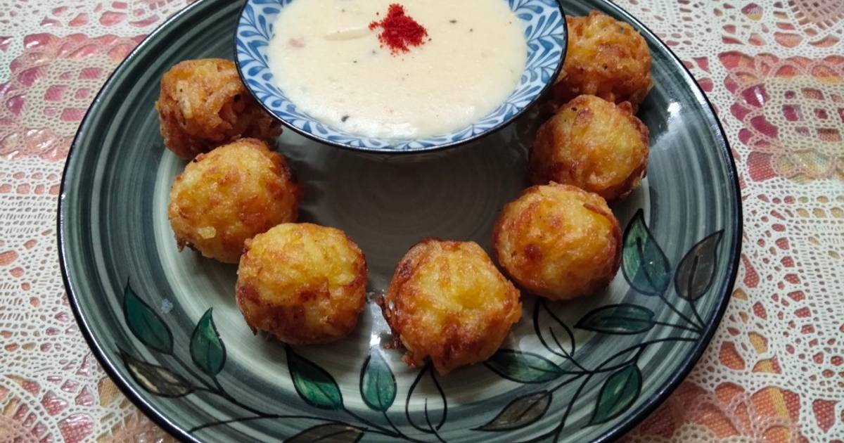 Crispy potato lachcha balls Recipe by Kalpana Rai - Cookpad