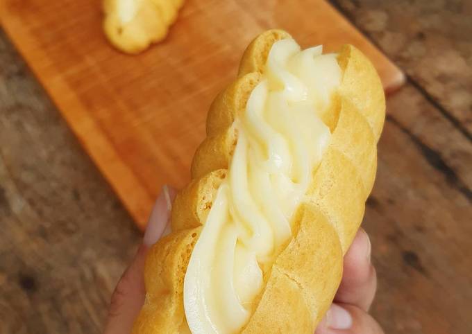 Resep Puff pastry/choux pastry/soes/eclair oleh Dea Gustina Fajar - Cookpad