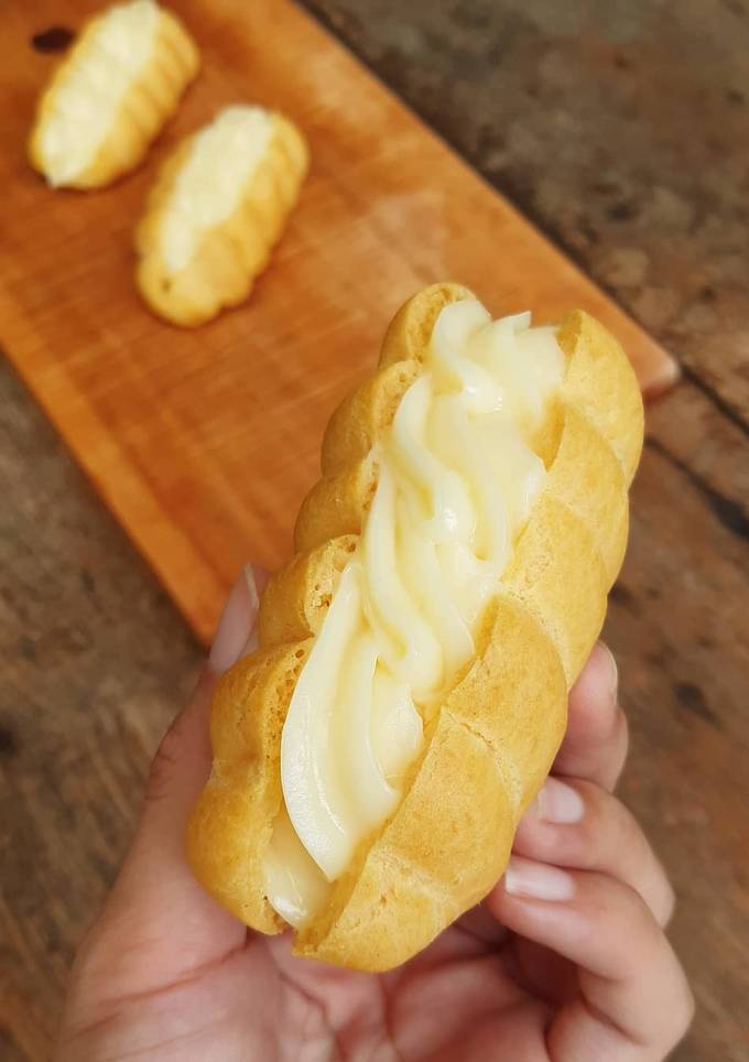 Resep Puff pastry/choux pastry/soes/eclair oleh Dea Gustina Fajar - Cookpad