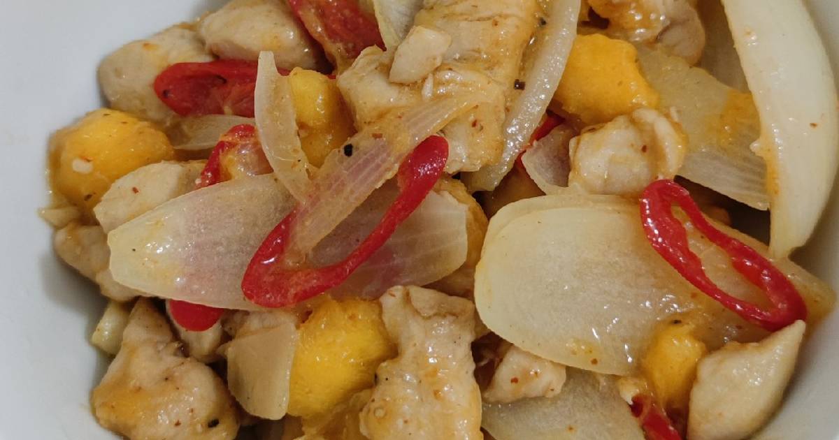 Mango chicken Recipe by SALG - Cookpad