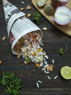 Dry Bhel (By Shobha Rathod) Fireless Cooking With Puffed Rice Recipe by ...