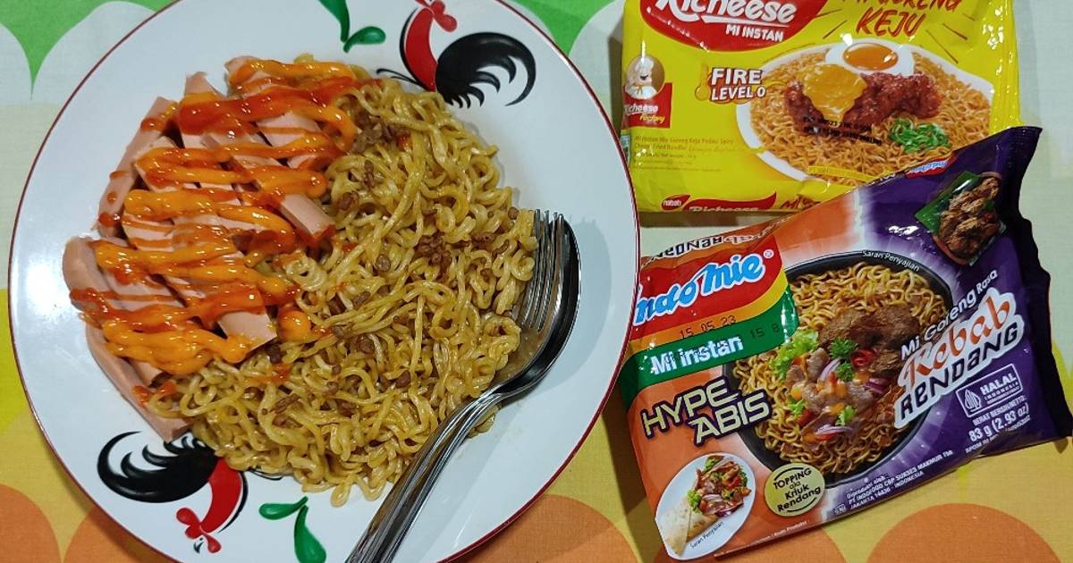 50 resep mie indomie rendang enak dan mudah - Cookpad