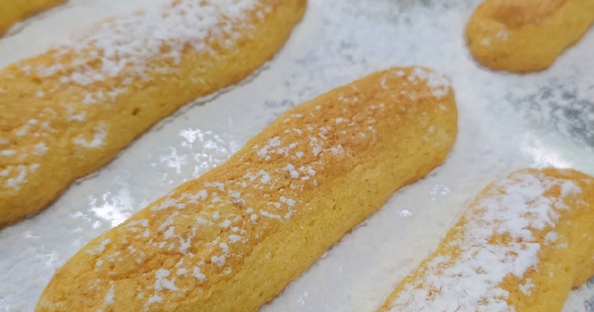 Resep Lady Finger Savoiardi oleh Journal Alya 📖 - Cookpad