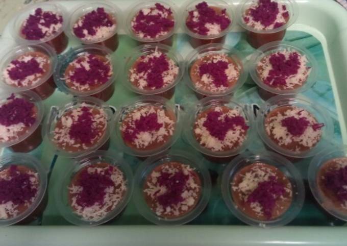 Resep Puding santan Gula merah oleh Dessy Nayila - Cookpad