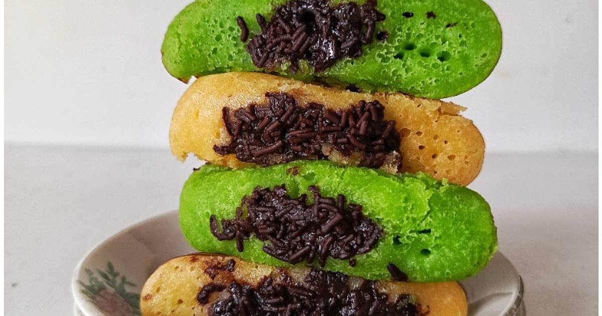 Resep Pukis 2 warna oleh Dessy Solehyanti - Cookpad