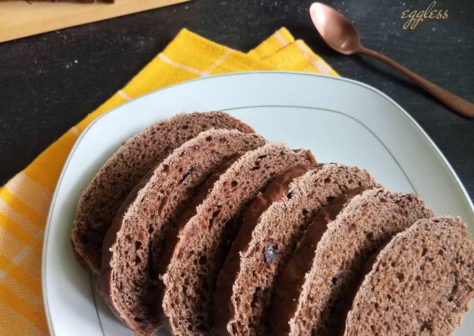Resep Roti Tawar Coklat Eggless Oleh Dina Yuandha Cookpad