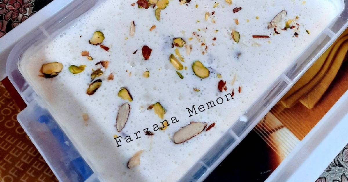 Kulfa ice cream homemade Recipe by Farzana Memon - Cookpad