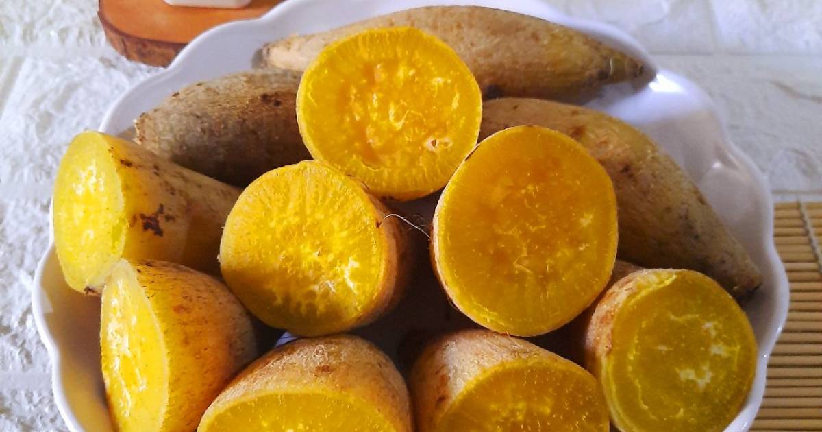 Resep Ubi Kukus oleh 🍀Vida Tyas🍀 - Cookpad