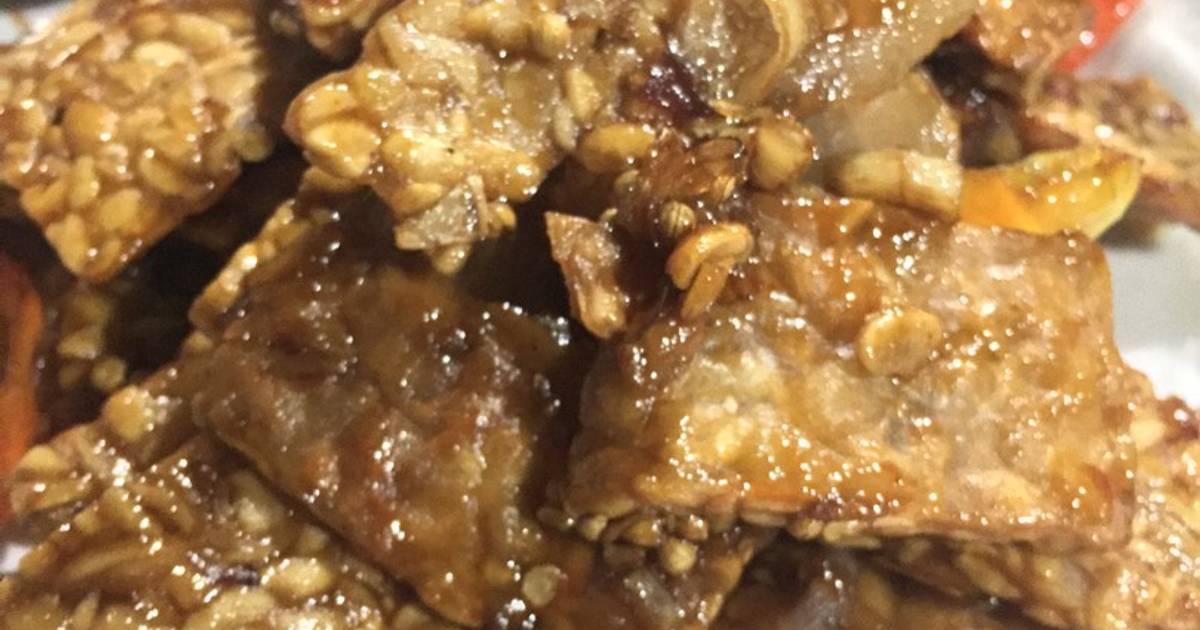 Resep Tempe pedas manis kriuuukkk oleh kristin - Cookpad
