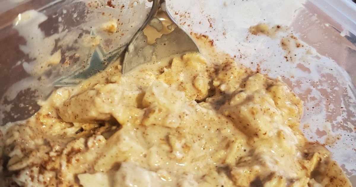 Apple Horchata Overnight Oats Recipe By Whizzle