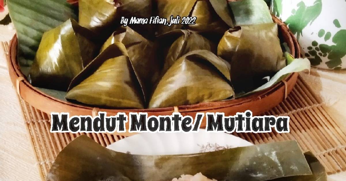 35 resep mendut mutiara sagu enak dan mudah - Cookpad