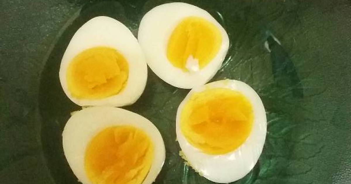 Resep Simple: Telur Rebus Setengah Matang oleh Ros Eva Nurhidayati - Cookpad