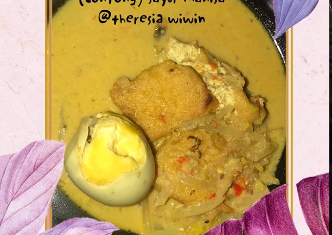Resep (Lontong) sayur manisa oleh Theresia Wiwin - Cookpad