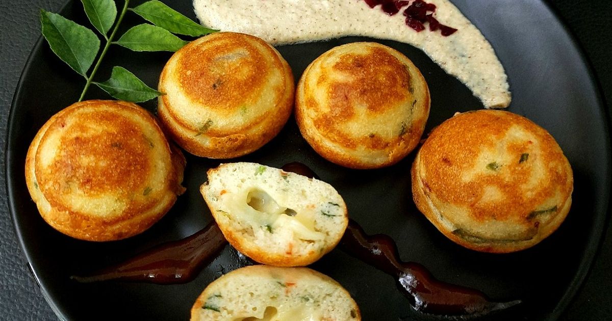 Instant Rice Cheese Paddu Recipe by Swati Keshri 👩‍🍳 - Cookpad