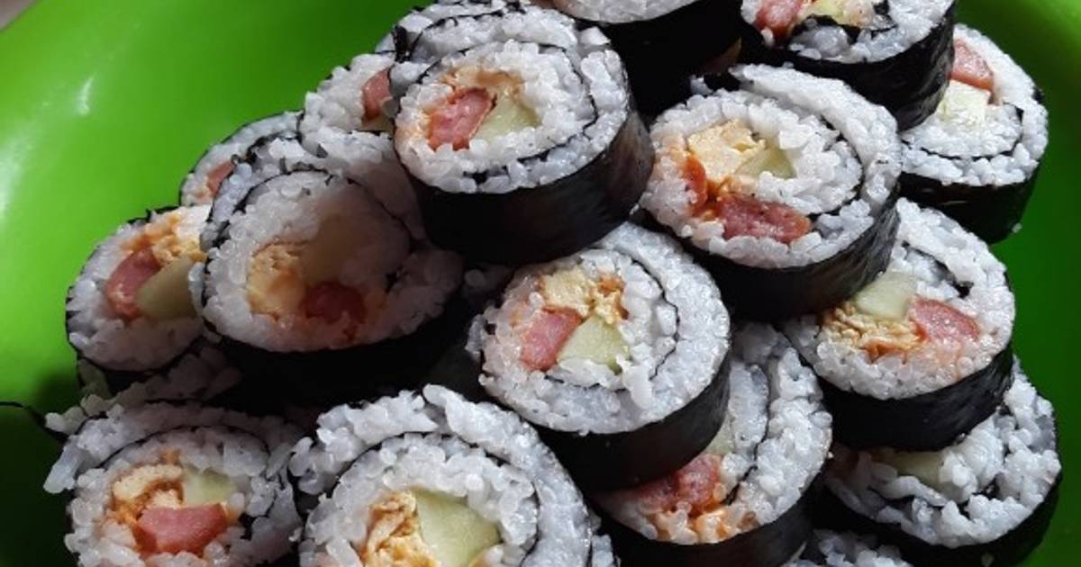 Resep Kimbab Simple oleh Udyaksa Pratista - Cookpad