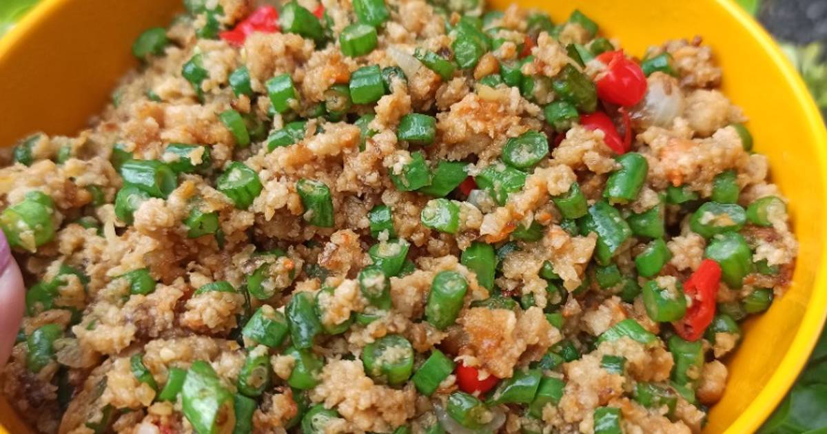 39 resep oseng oncom kacang panjang enak dan mudah - Cookpad