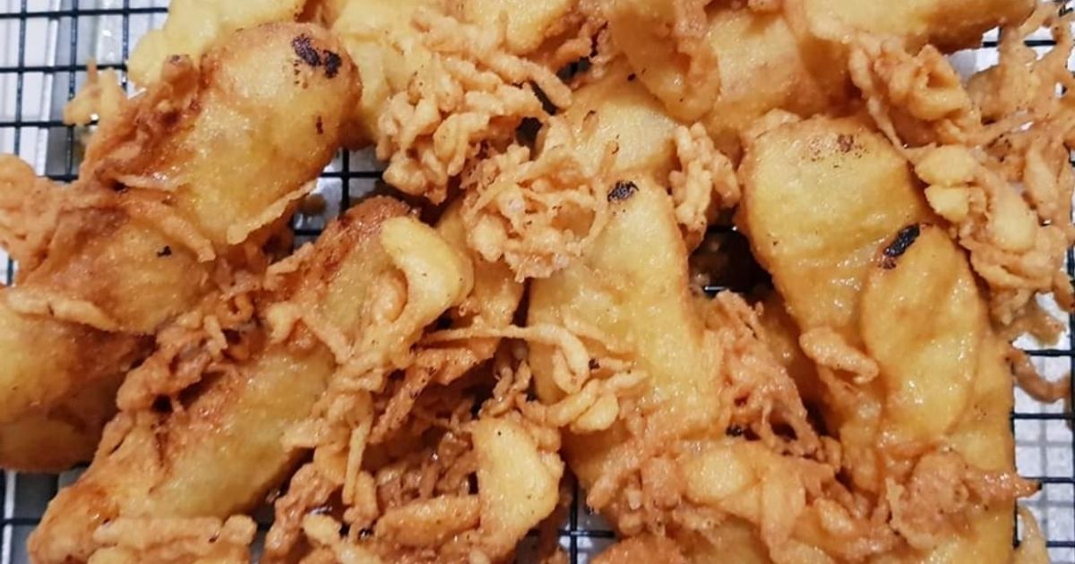 Resep pisang tanduk goreng tepung tapioka rumahan enak dan mudah - Cookpad