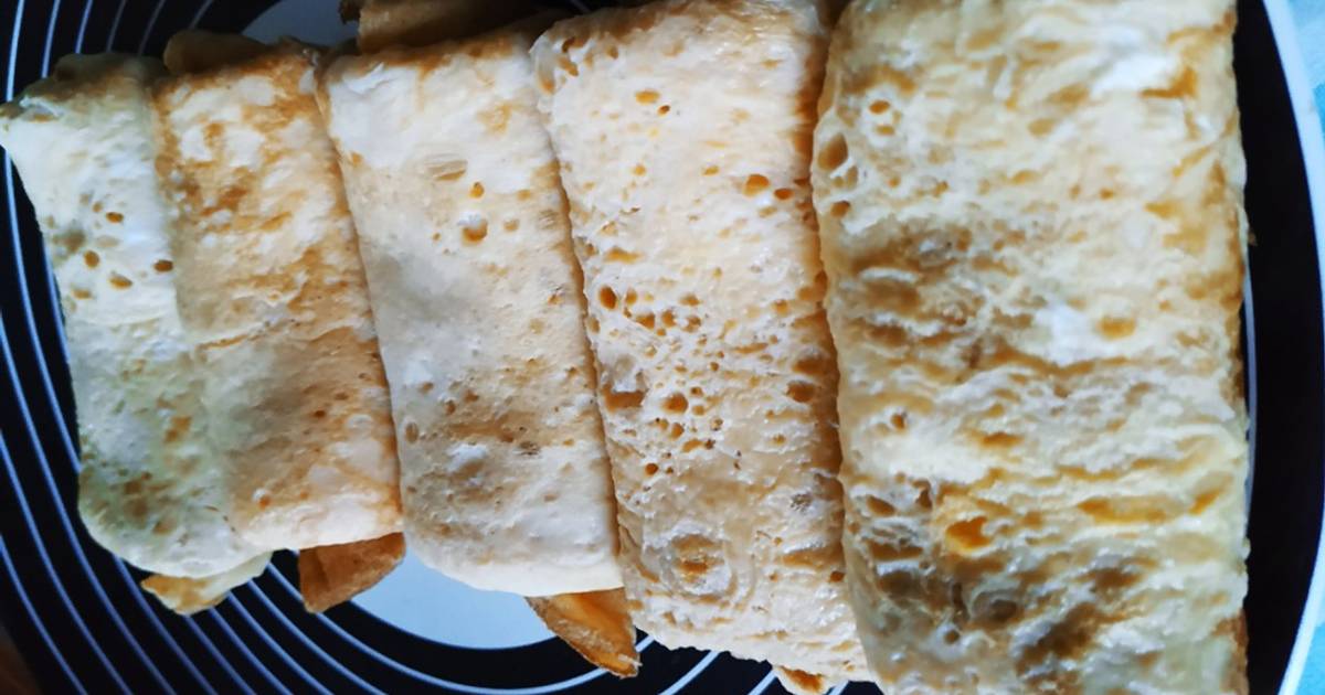 Tortillas enrolladas de jamón y queso Receta de Pilar- Cookpad