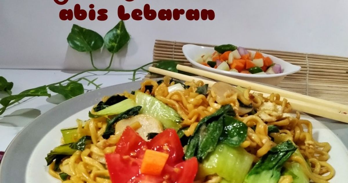 Resep *Mie Goreng Abis Lebaran* oleh ati dewanthi - Cookpad