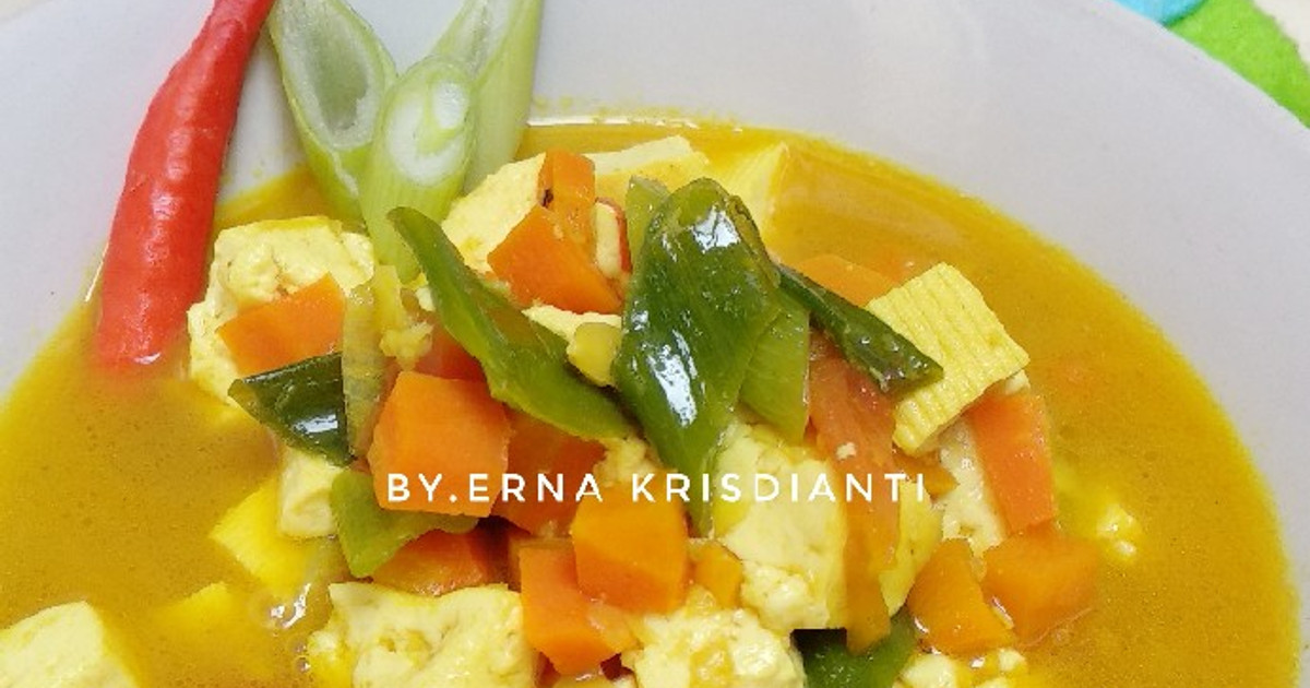 Resep Sayur Kuning Pelangi oleh Erna Krisdianti - Cookpad