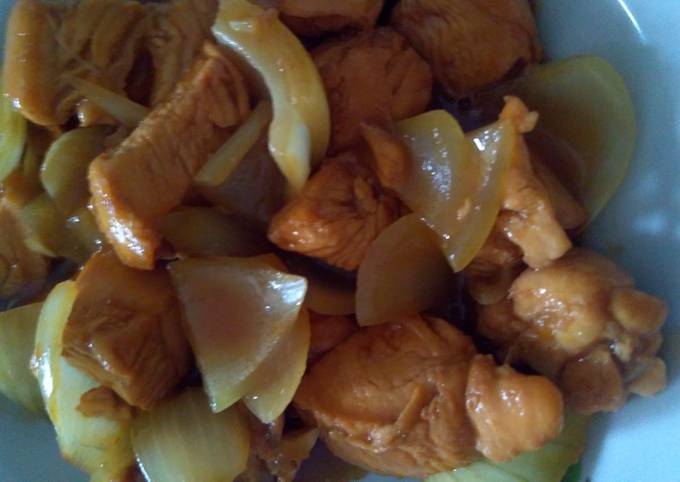 Resep Ayam Karamel oleh nikita - Cookpad