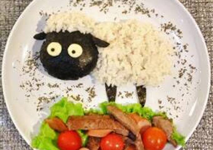 Resep SHAUN THE SHEEP BENTO oleh Fredy Chelsea - Cookpad