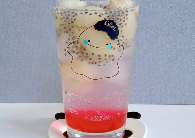 Resep Cocopandan Lychee Ade 🍹 oleh Febriyana | IG: @febbriyana - Cookpad