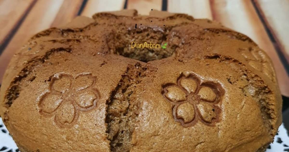 Resep BOLU CHIFFON KOPI 🍃 oleh Dian Arbani - Cookpad