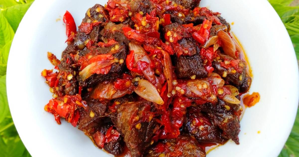 Resep Dendeng Balado Basah oleh Cut Aldila T.Is - Cookpad