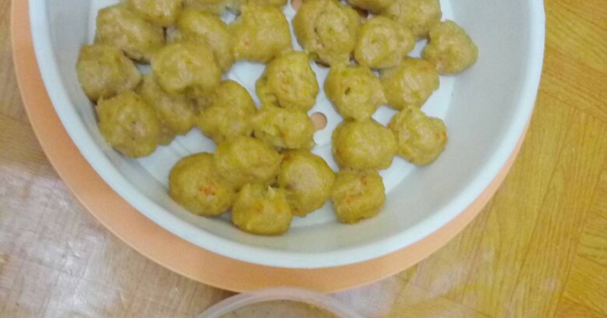 Resep Cilok ayam wortel sambal pecel madiun oleh Ummu Faraish - Cookpad