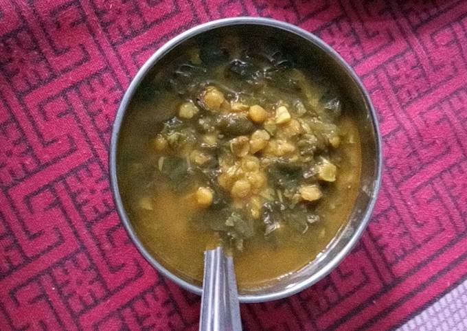 Daal palak Recipe by Rakhi Mehta - Cookpad