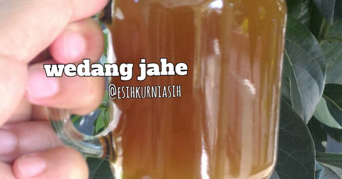 Resep Wedang jahe oleh Esih Kurniasih - Cookpad