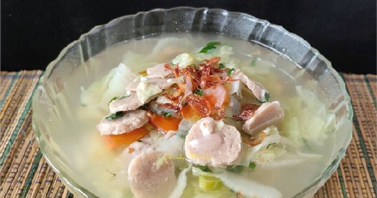 Resep Sop Sawi Putih oleh Bunda TitanQue - Cookpad