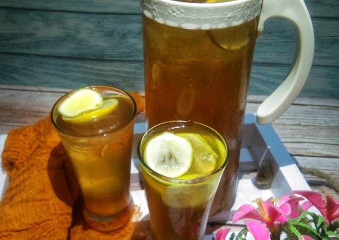 Resep Es Teh Lemon oleh Dapoer_Bia - Cookpad