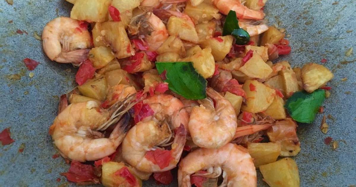 Resep Kentang Udang Balado oleh Ika Yudhawastuti - Cookpad